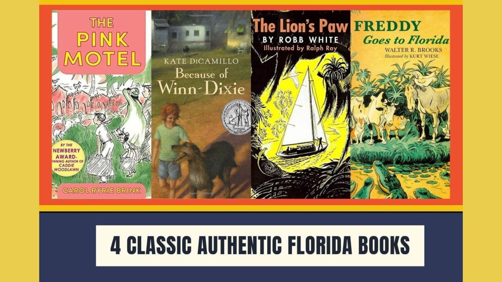 Enjoy These 4 Classic Authentic Florida Books