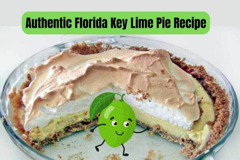 Authentic Florida's Popular Key Lime Pie Recipe