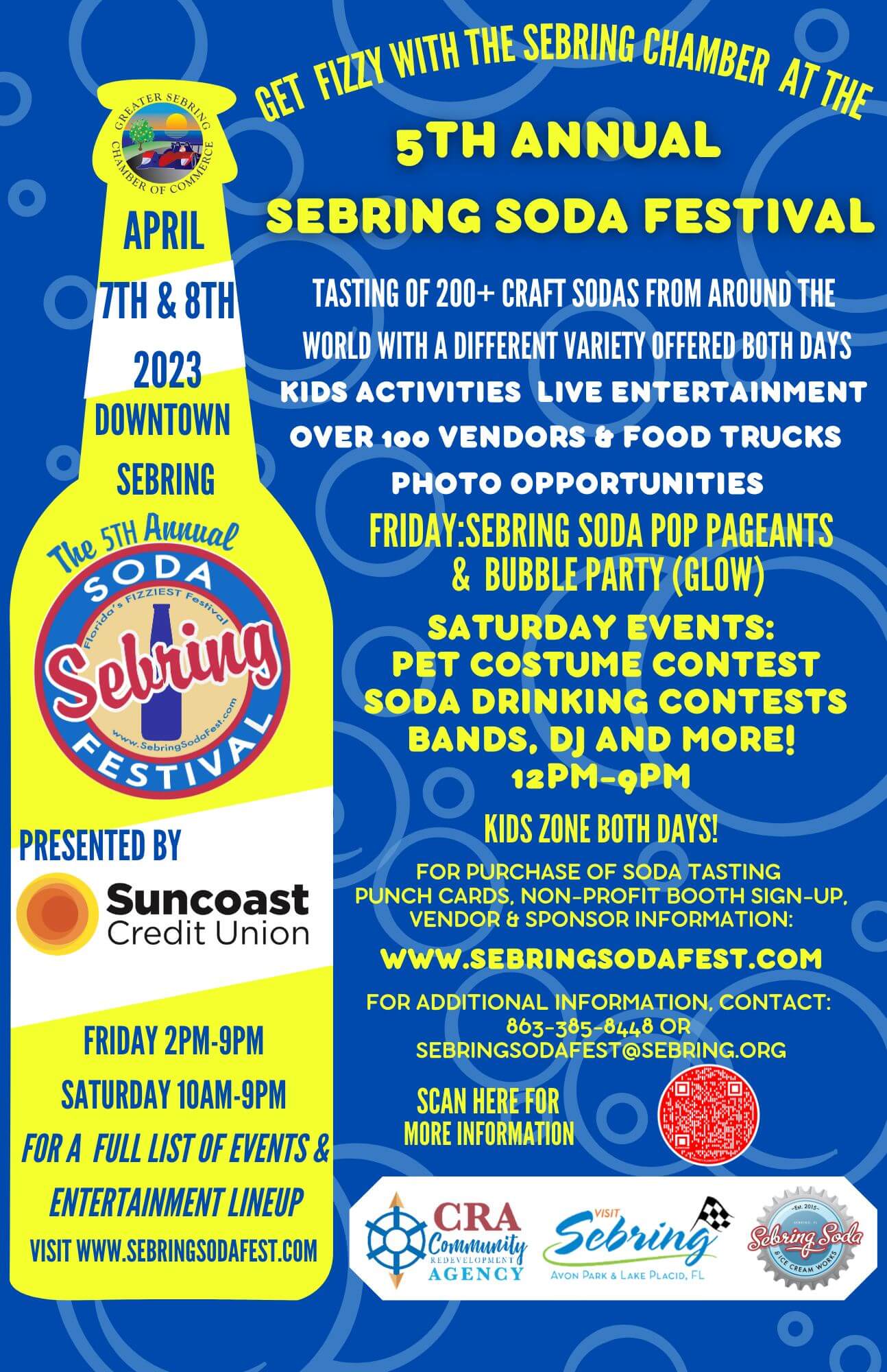 Pop On Over to the 2023 Sebring Soda Festival, April 7-8