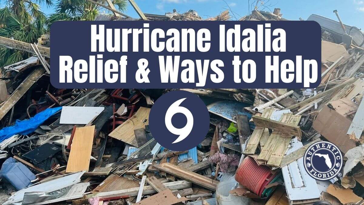 Hurricane Idalia Relief & Ways to Help (#FloridaStrong) • Authentic Florida
