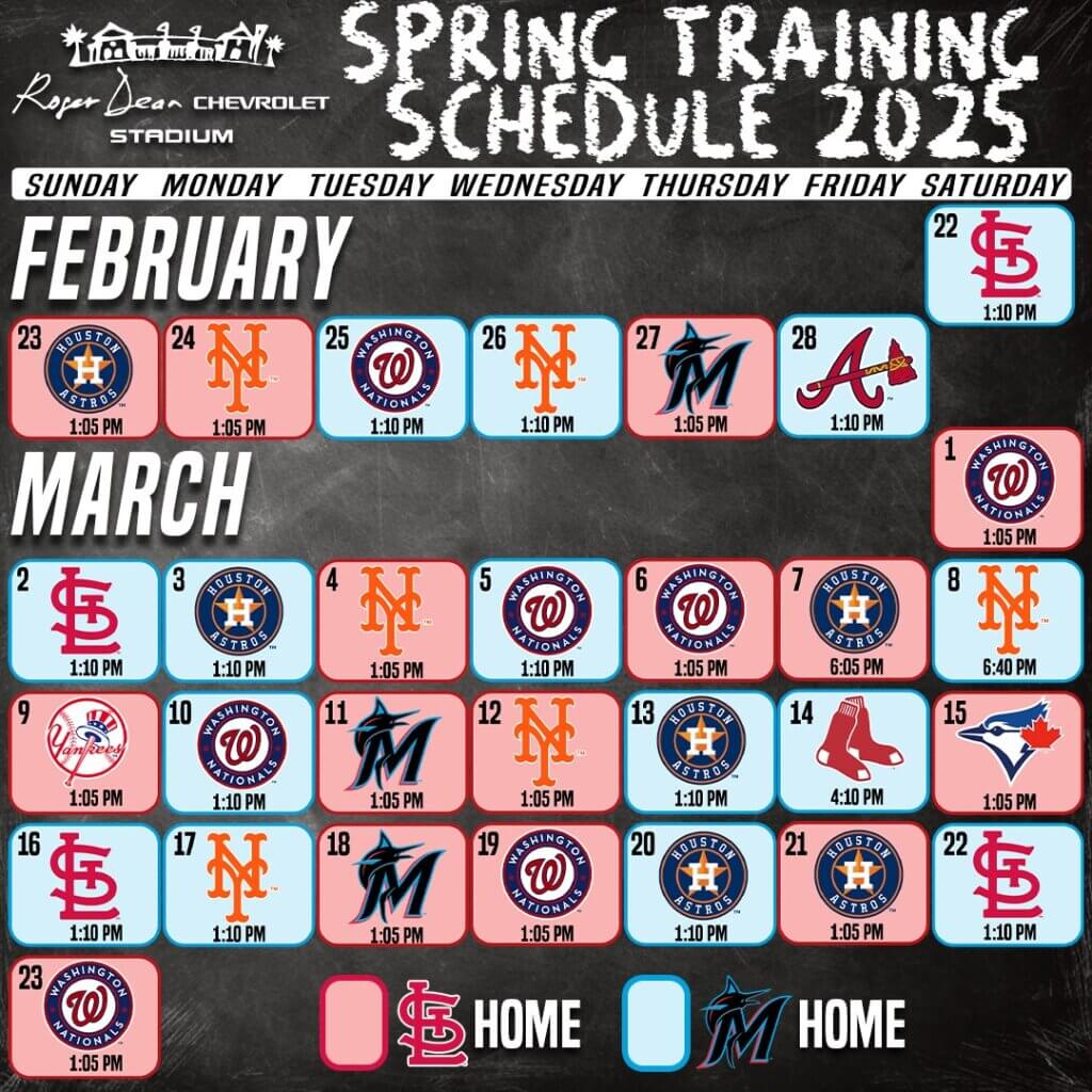 A Guide to MLB Spring Training in Florida (2025) • Authentic Florida