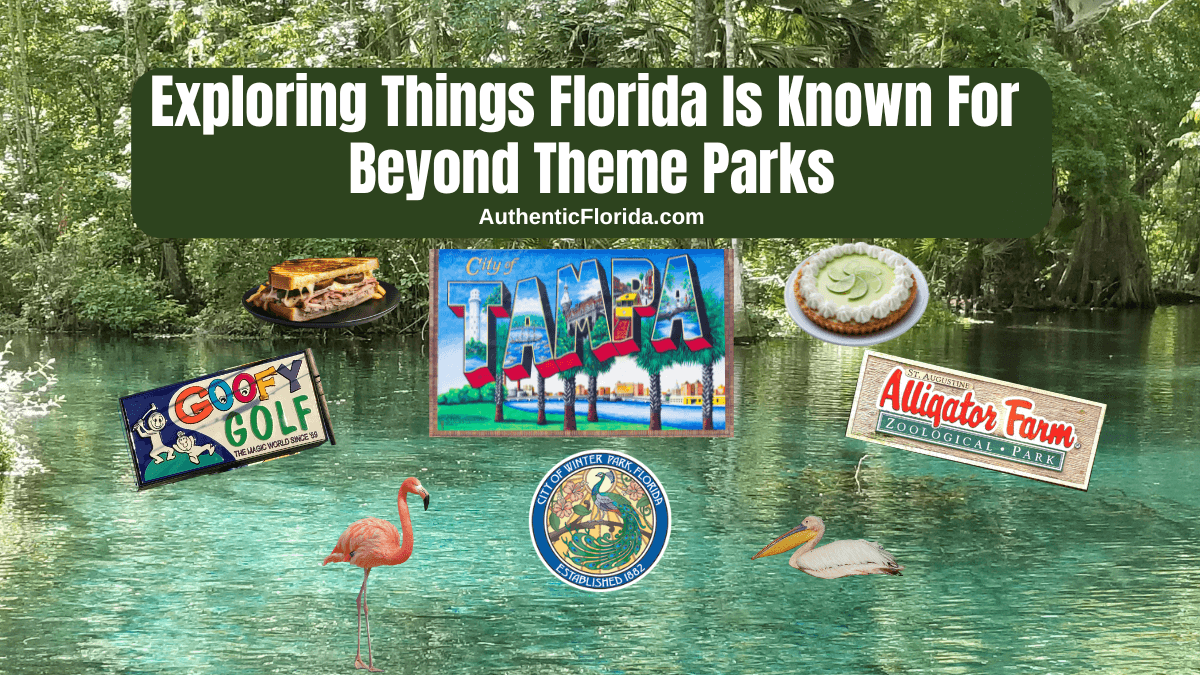 Exploring Things Florida Is Known For Beyond Theme Parks • Authentic ...