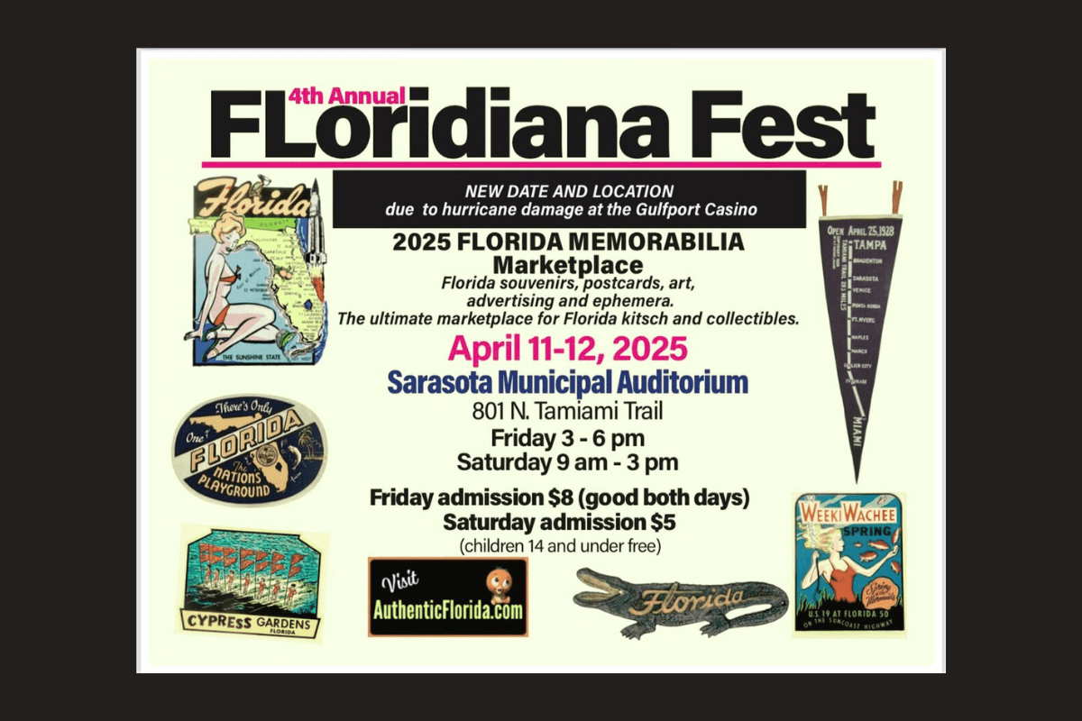Floridiana Fest 2025 Takes Over Sarasota on April 11th-12th • Authentic ...